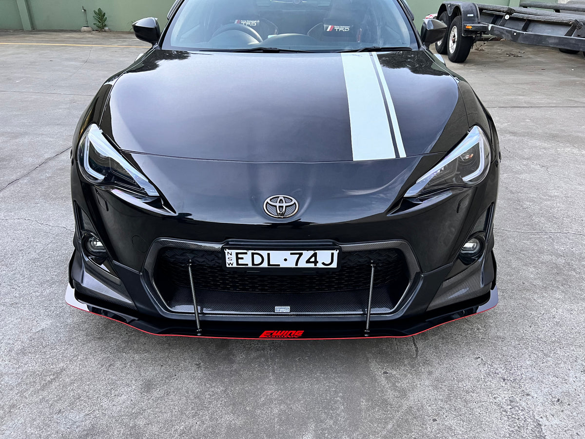Toyota GT86 Front Splitter TRD/Aero Bumper – E-Wing Aero Designs