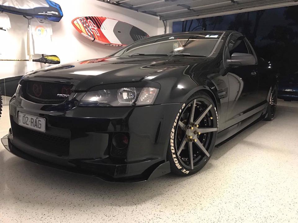 Holden Commodore VE Series 1 Front Splitter – E-Wing Aero Designs