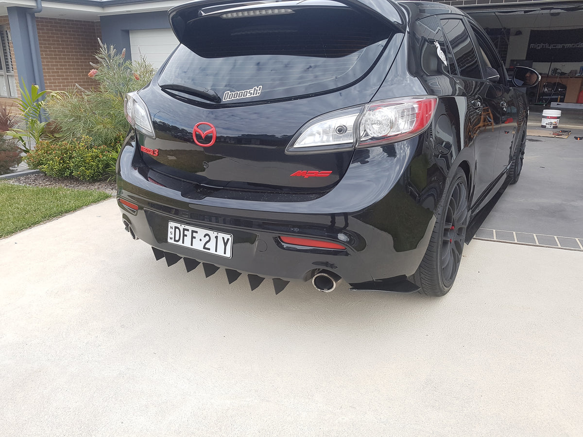 Mazda 3 BL MPS/SP25 Rear Diffuser – E-Wing Aero Designs