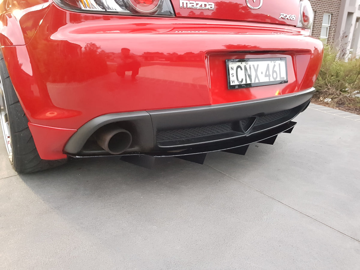 Mazda RX8 Rear Diffuser – E-Wing Aero Designs