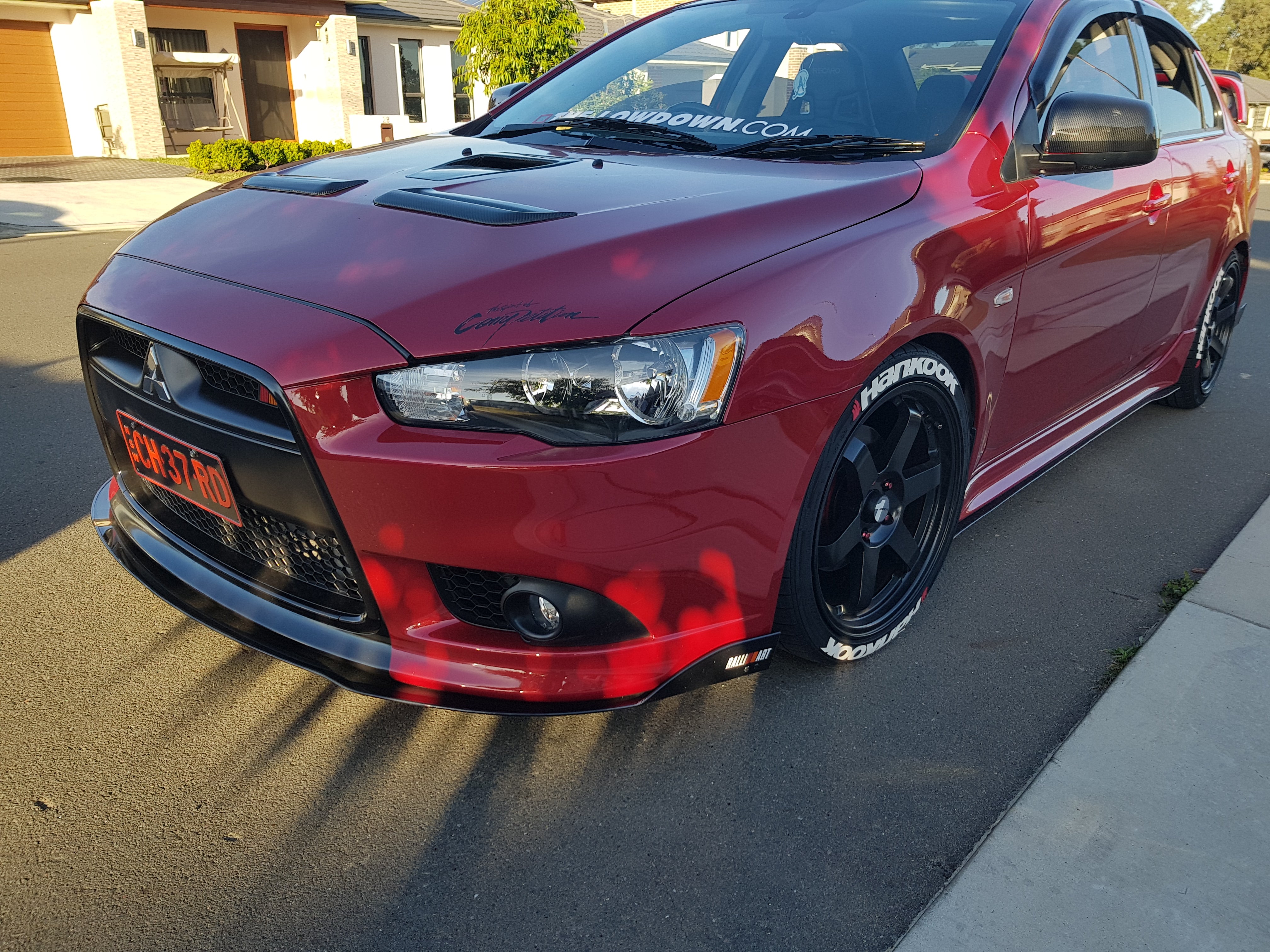 Mitsubishi CJ Lancer Front Splitter – E-Wing Aero Designs