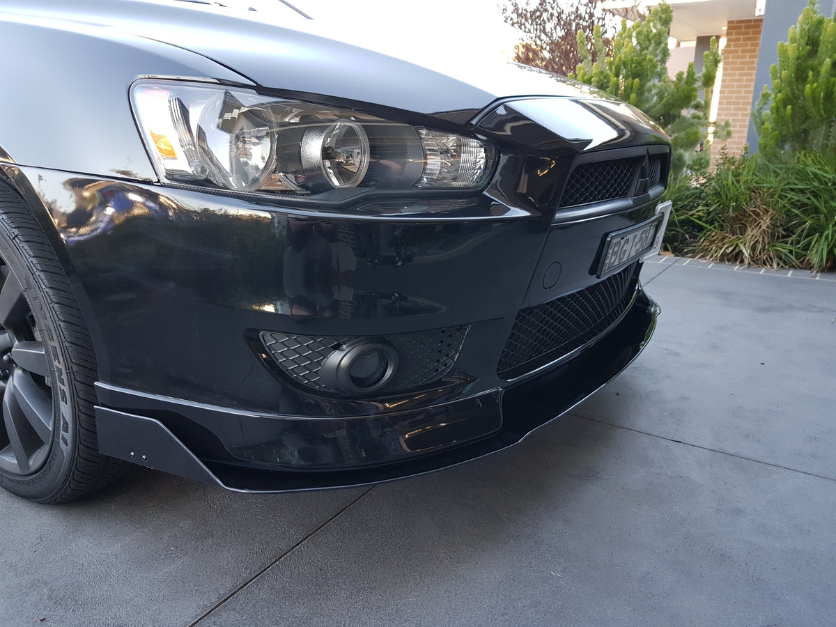 Mitsubishi CJ Lancer Front Splitter – E-Wing Aero Designs