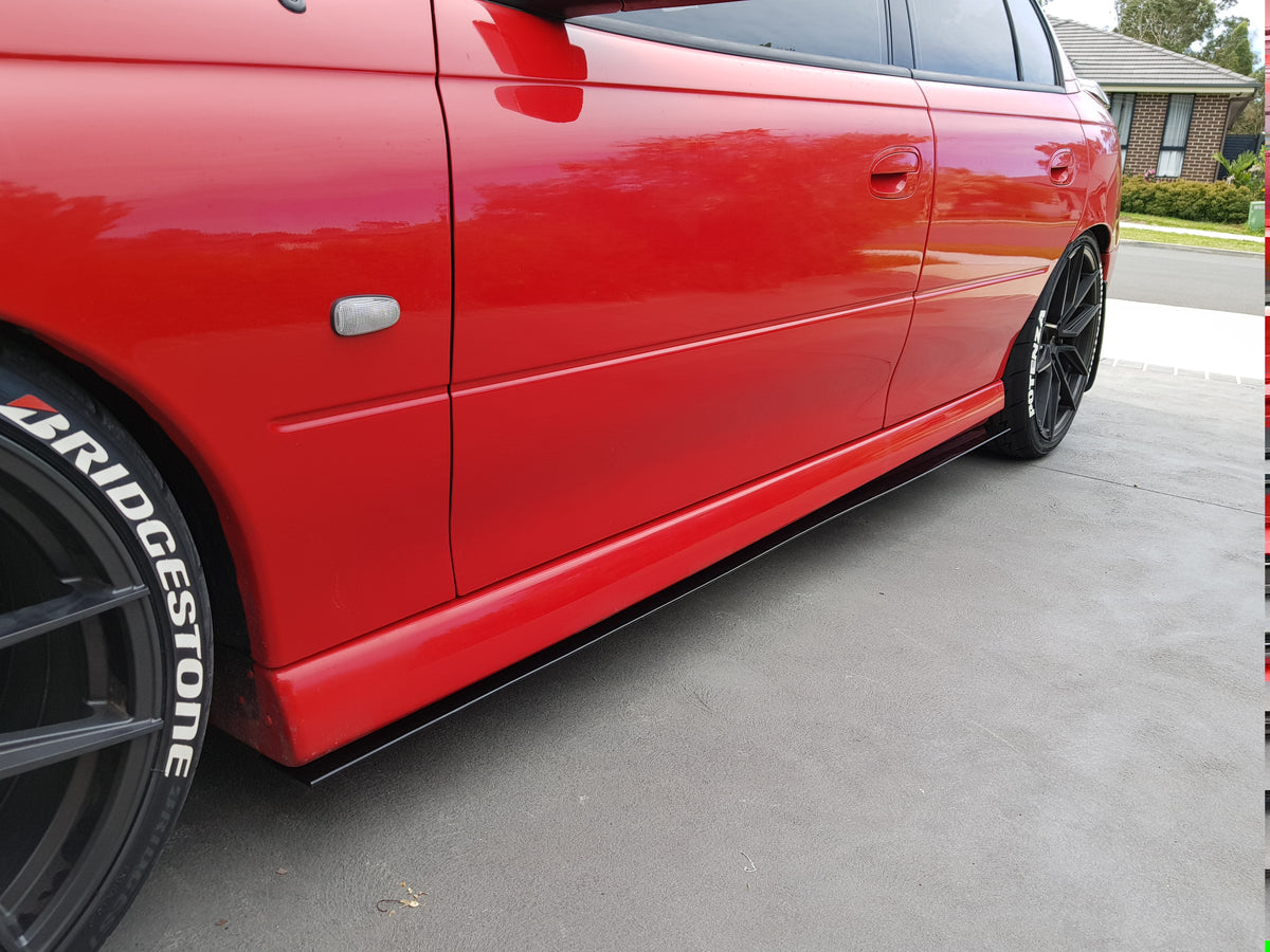 Holden Commodore VY/VZ Side Skirt Extensions – E-Wing Aero Designs