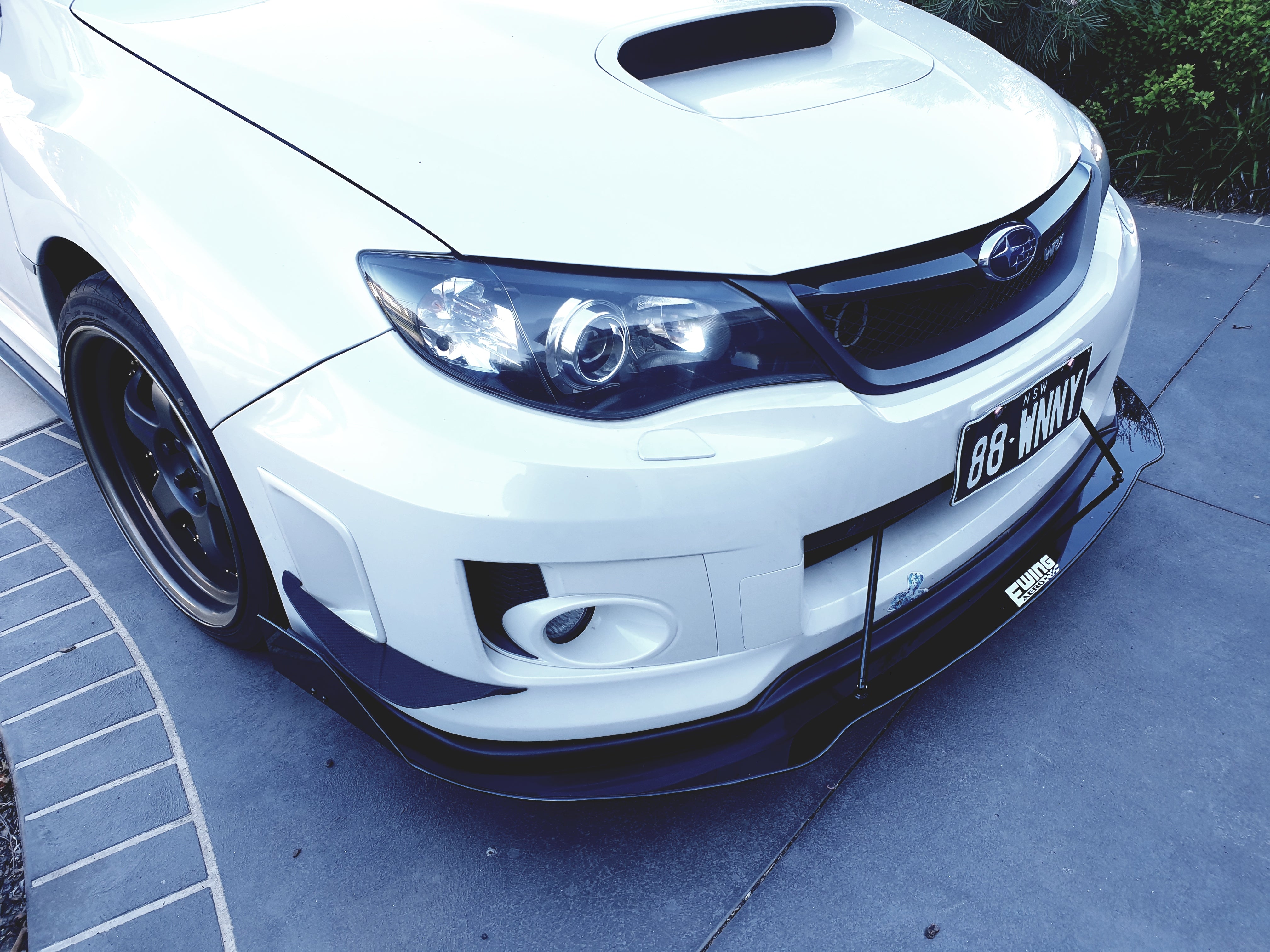 Subaru Impreza 'Widebody' Front Splitter – E-Wing Aero Designs