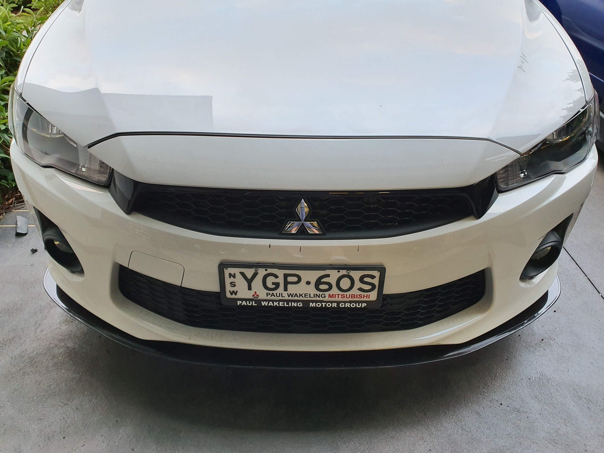 Mitsubishi CF Lancer Front Splitter – E-Wing Aero Designs