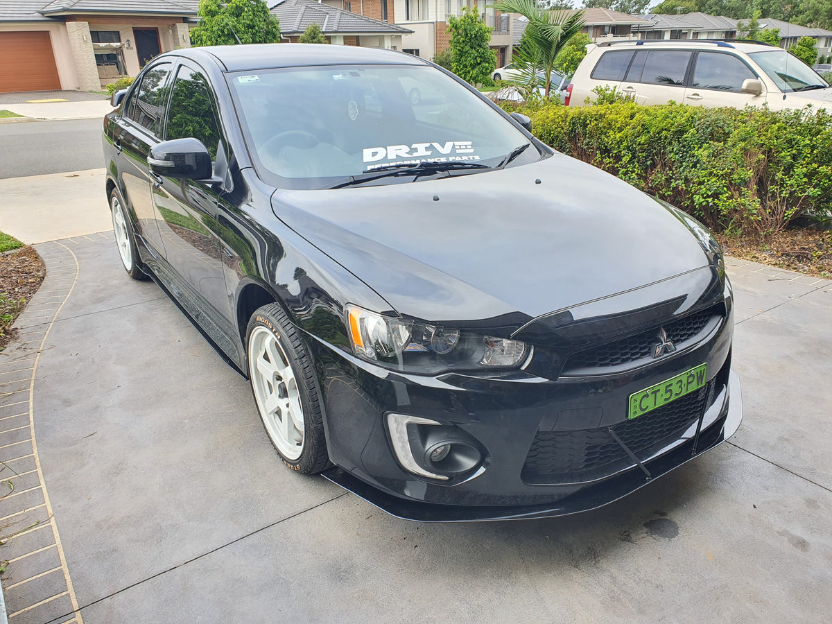 Mitsubishi CF Lancer Front Splitter V2 – E-Wing Aero Designs