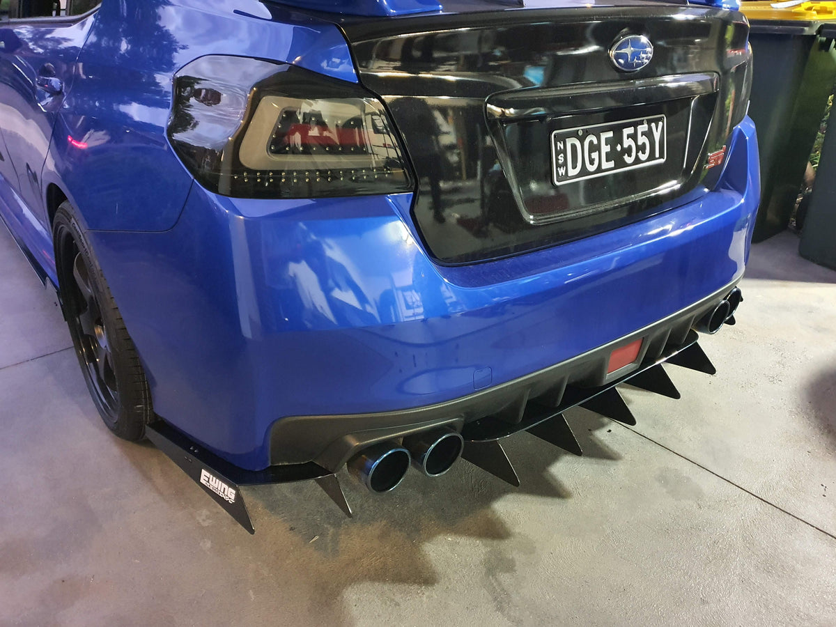 Subaru WRX 2015+ Rear Diffuser V3 – E-Wing Aero Designs