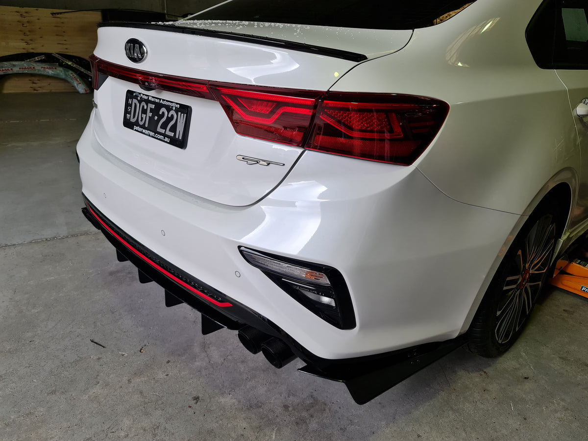 Kia Cerato GT Sedan Rear Diffuser – E-Wing Aero Designs