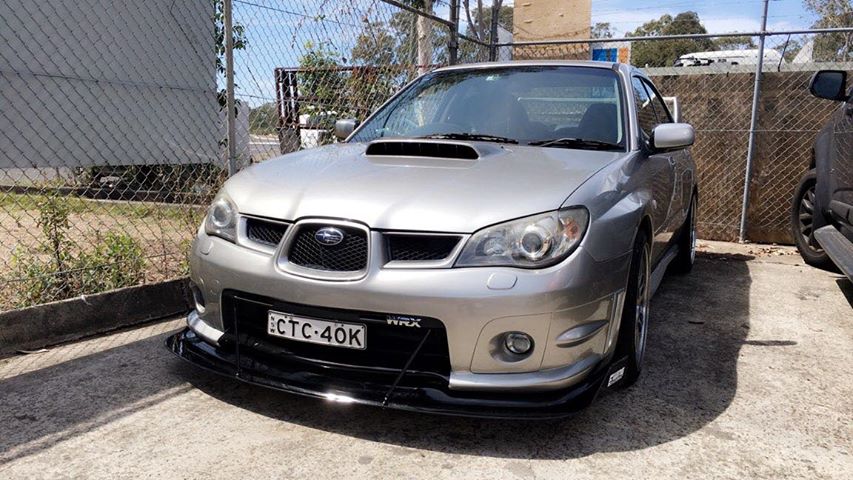 Subaru Impreza 'Hawkeye' Front Splitter – E-Wing Aero Designs