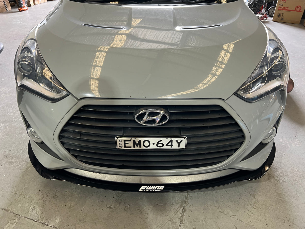 Hyundai Veloster Front Splitter – E-Wing Aero Designs