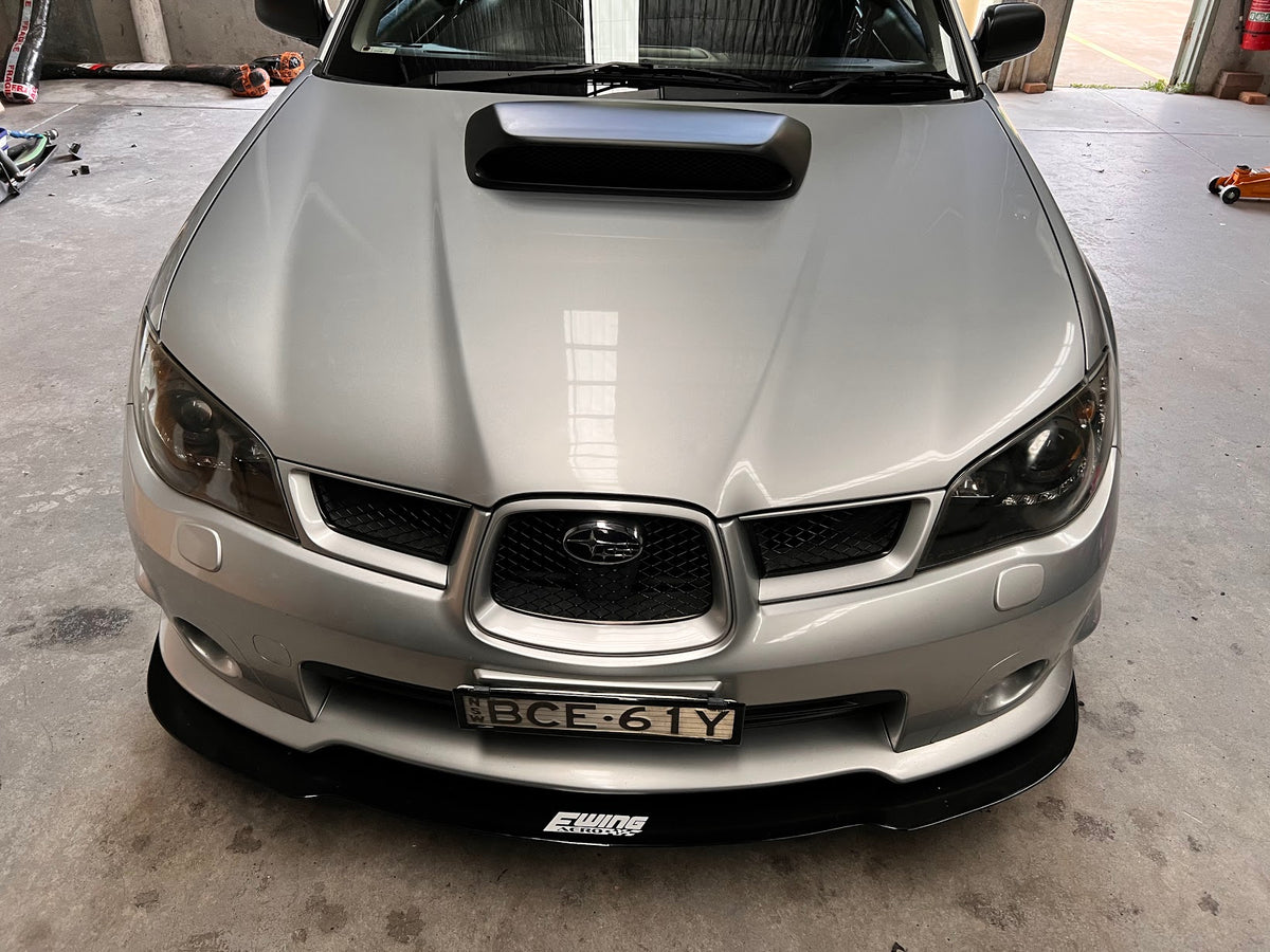 Subaru Impreza 'Hawkeye' Front Splitter V2 – E-Wing Aero Designs