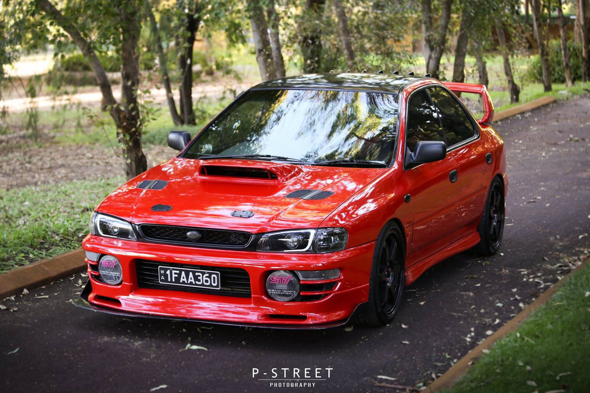 Subaru GC8 Impreza Front Splitter – E-Wing Aero Designs